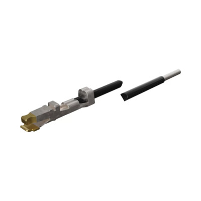 Pre-Crimped Lead Pico-Lock 3.0 Female-to-Pigtail, Gold (Au) Plating, 150.00mm Length, 16 AWG, Black for sale