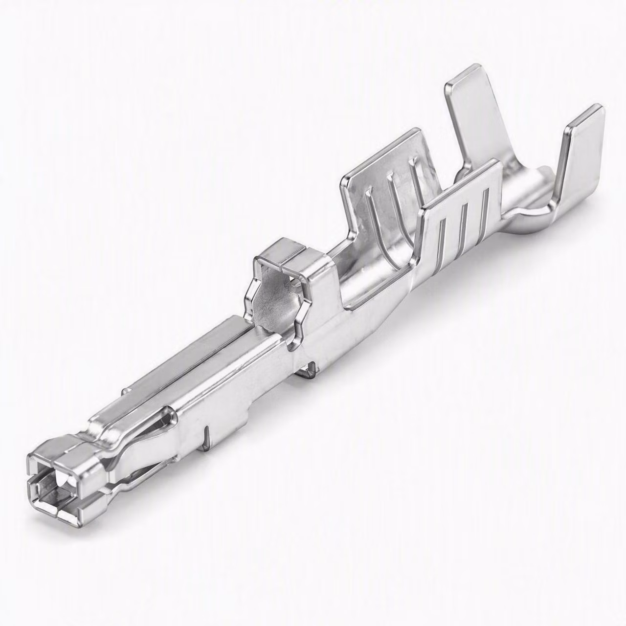 Mega-Fit Tangless TPA-Capable Crimp Terminal, Female, Tin (Sn) Plating, 10 AWG, Reel for sale