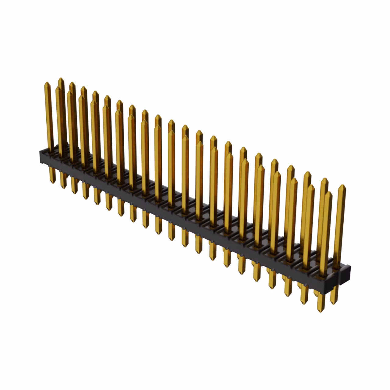 2.00mm Pitch Milli-Grid Header, Vertical, Through Hole, 42 Circuits (void at circuit 19 and 22), 0.05µm Gold (Au) Flash Plating, Mating Pin Length 8.50mm, Tail Length 2.70mm, Tray, Lead-Free for sale