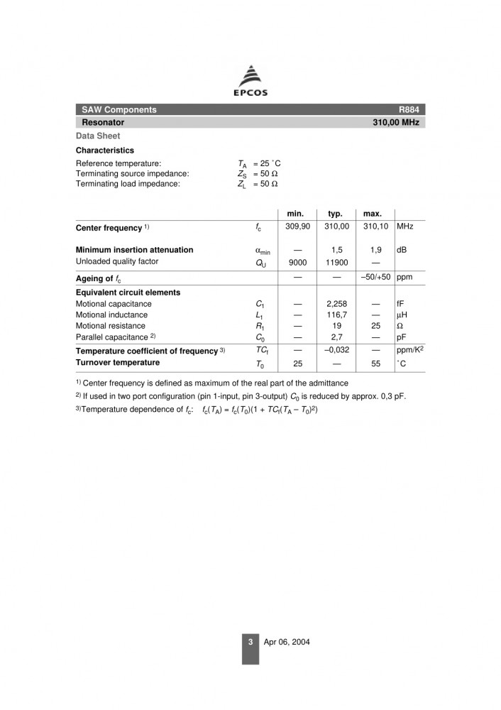 B39311R884H210 datasheet page 3