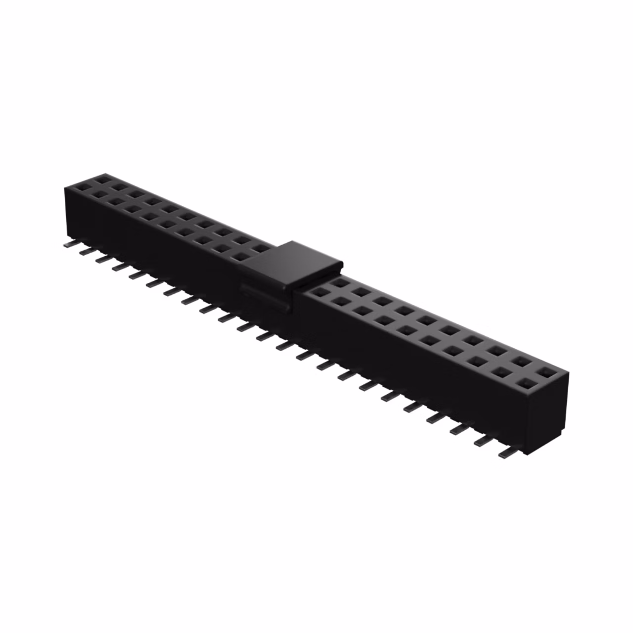 2.00mm Pitch Milli-Grid Receptacle, Surface Mount, Top Entry, 0.38µm Gold (Au) Plating, with Cover, with Locating Pegs, 46 Circuits, Lead-Free, Tube for sale