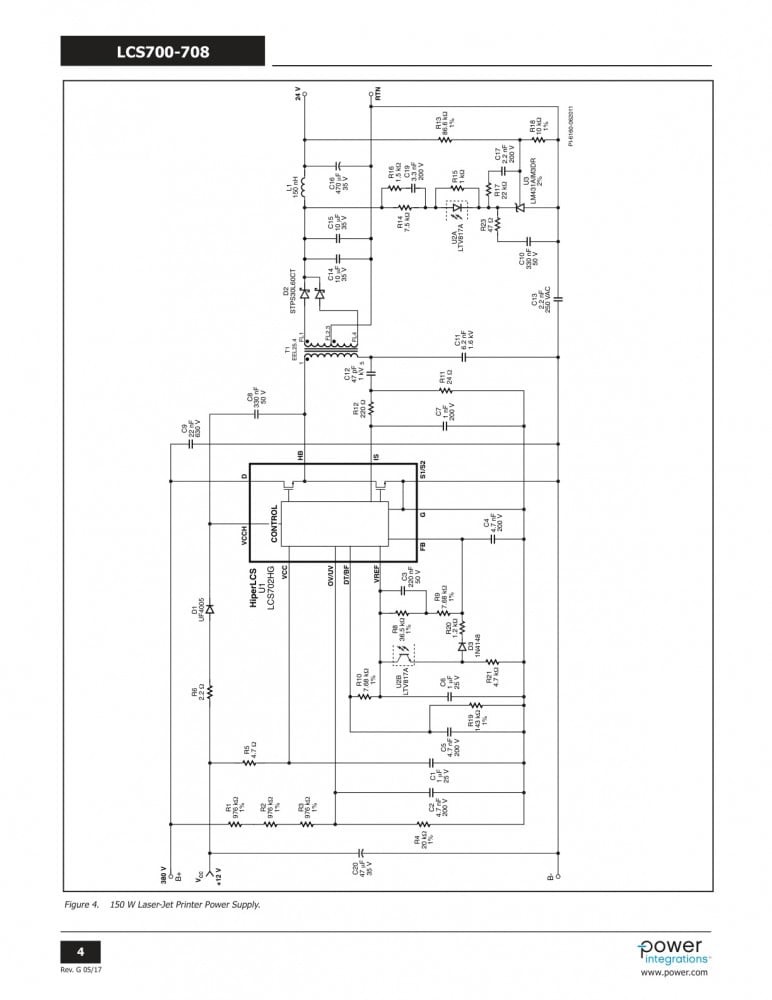 LCS702HG technical document page 4