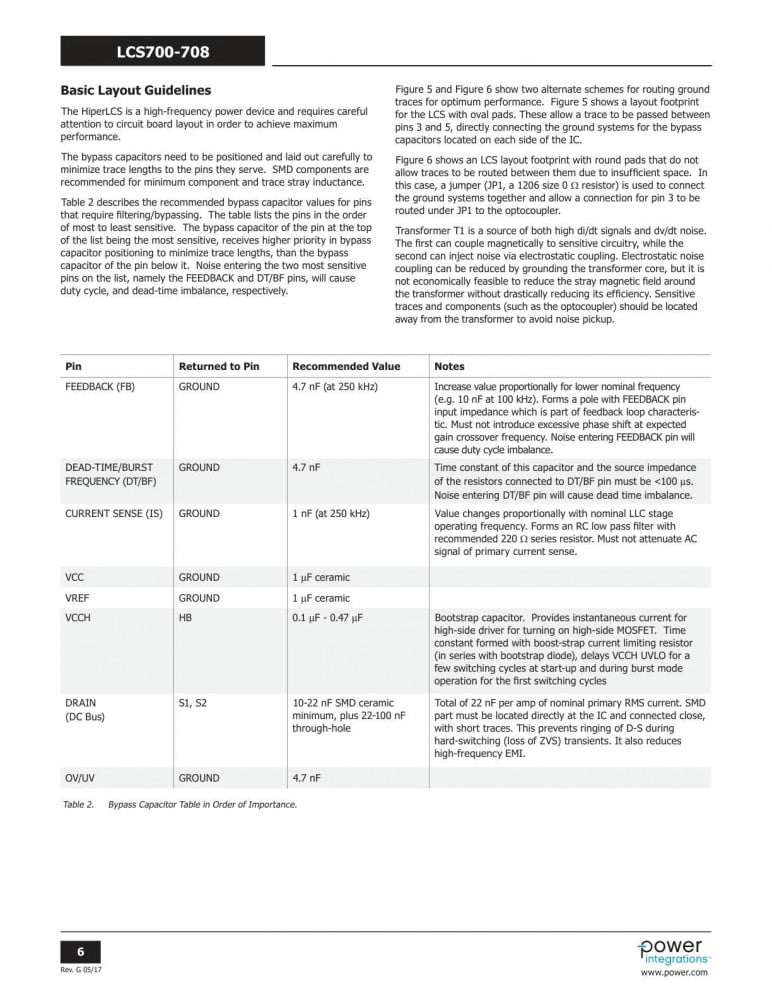 LCS702HG technical document page 6