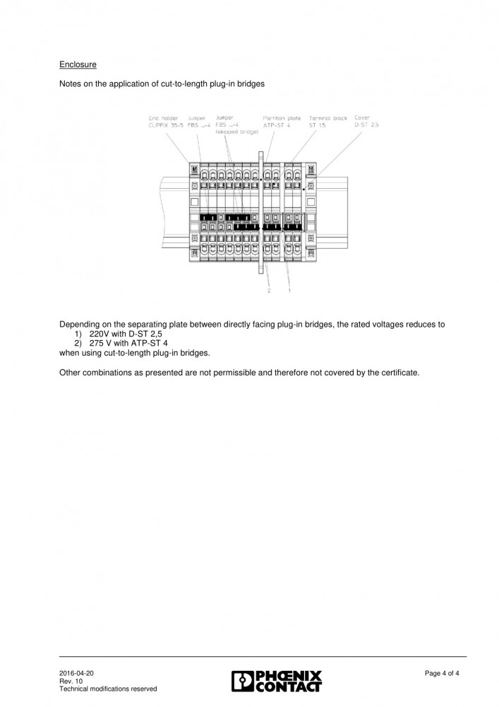 Phoenix Contact ST 1,5 technical document page 4