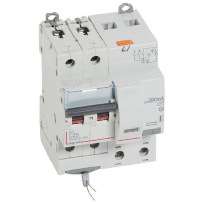 RCBO DX3 6000A 2 pole 25A curve C type AC 300mA for sale