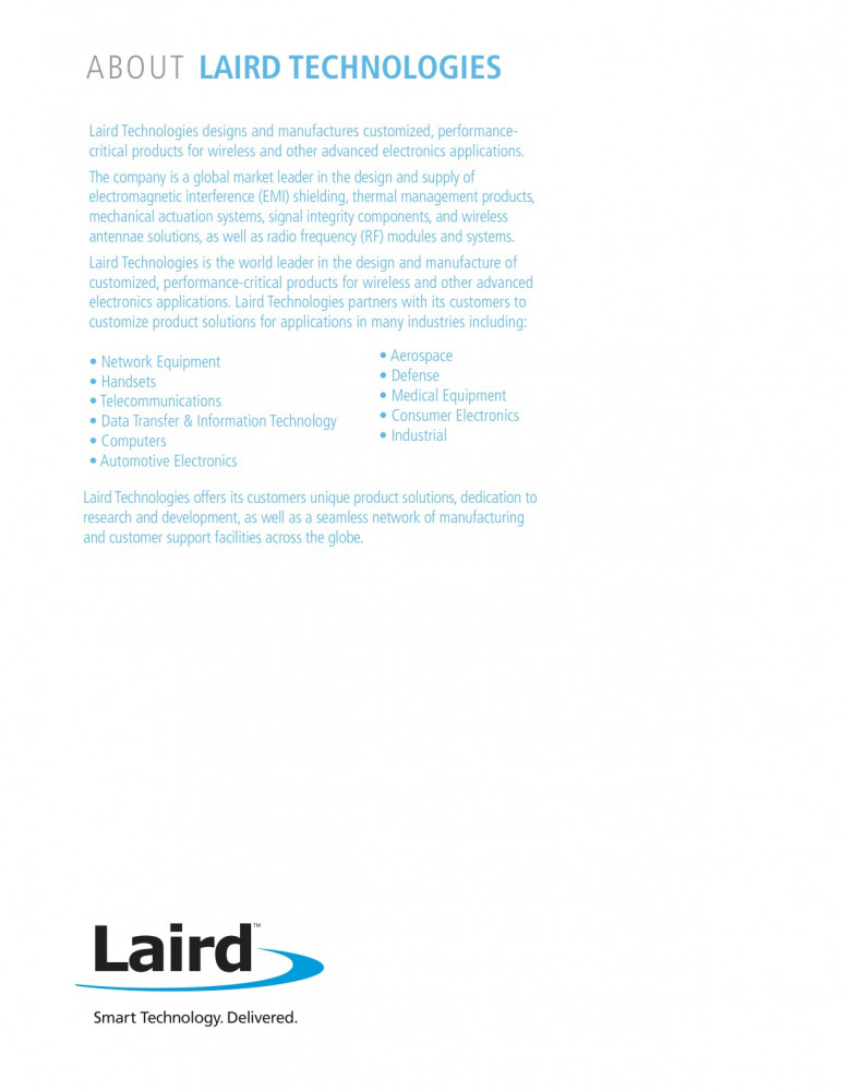 Laird catalogue page 2