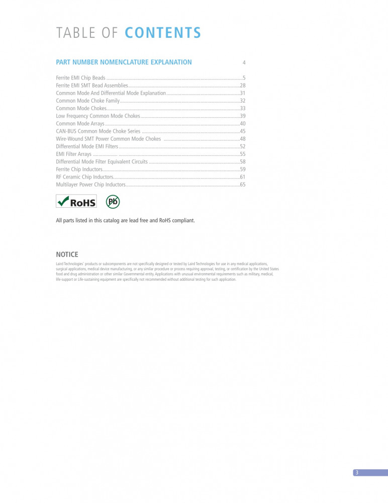 Laird catalogue page 3
