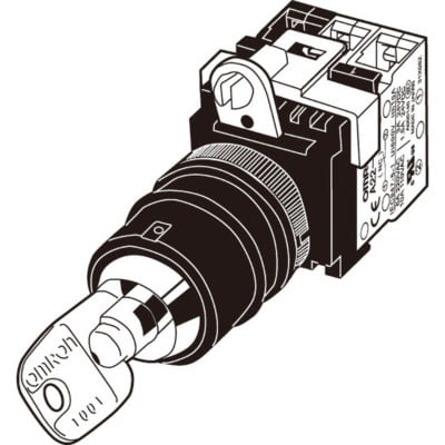 OMRON A22TK-2LL-11-K19 Keylock Switch for sale