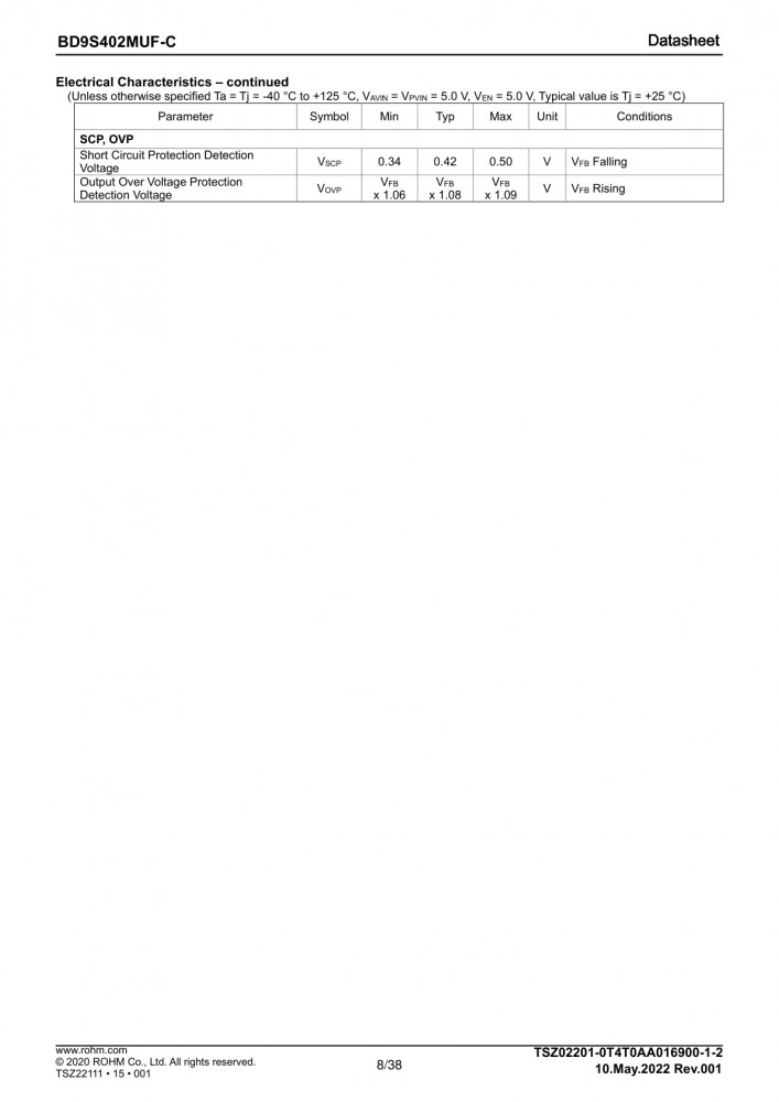 BD9S402MUF-CE2 document page 8