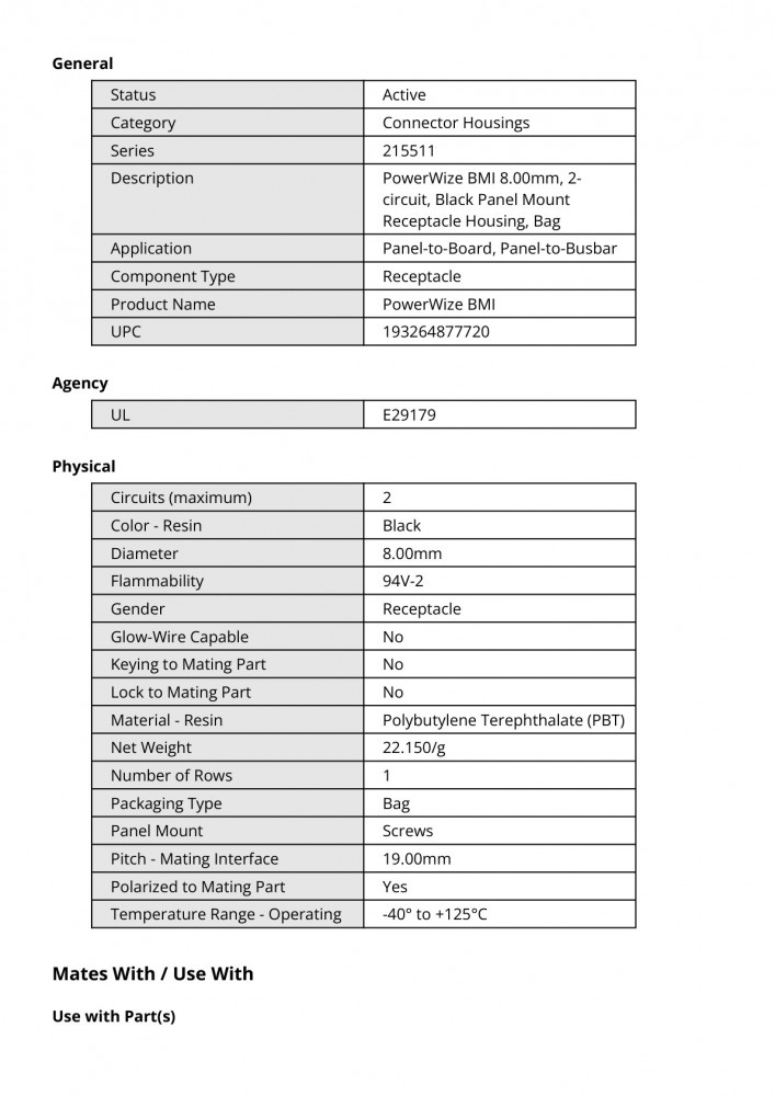 Product document preview, page 2