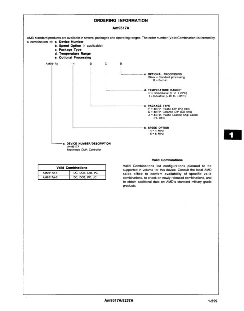 AMD P8237A-4 datasheet page 3