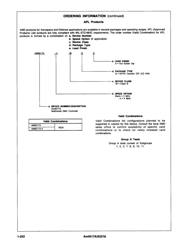 AMD P8237A-4 datasheet page 6