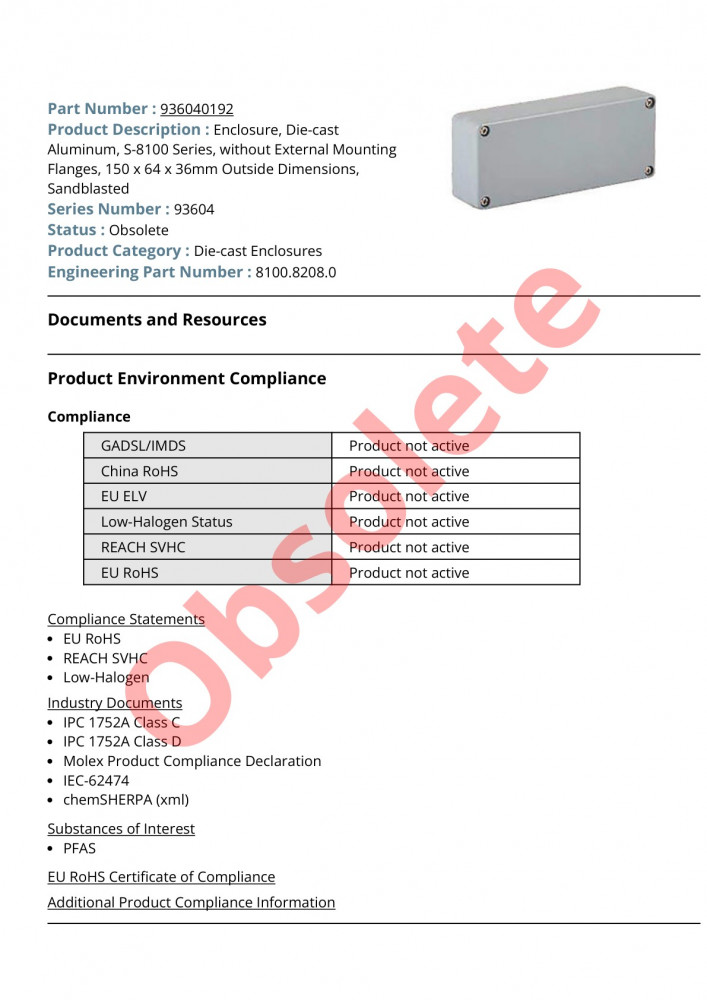 MOLEX 936040192 product document image 1