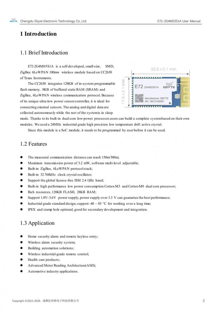 E72-2G4M23S1A datasheet page 3