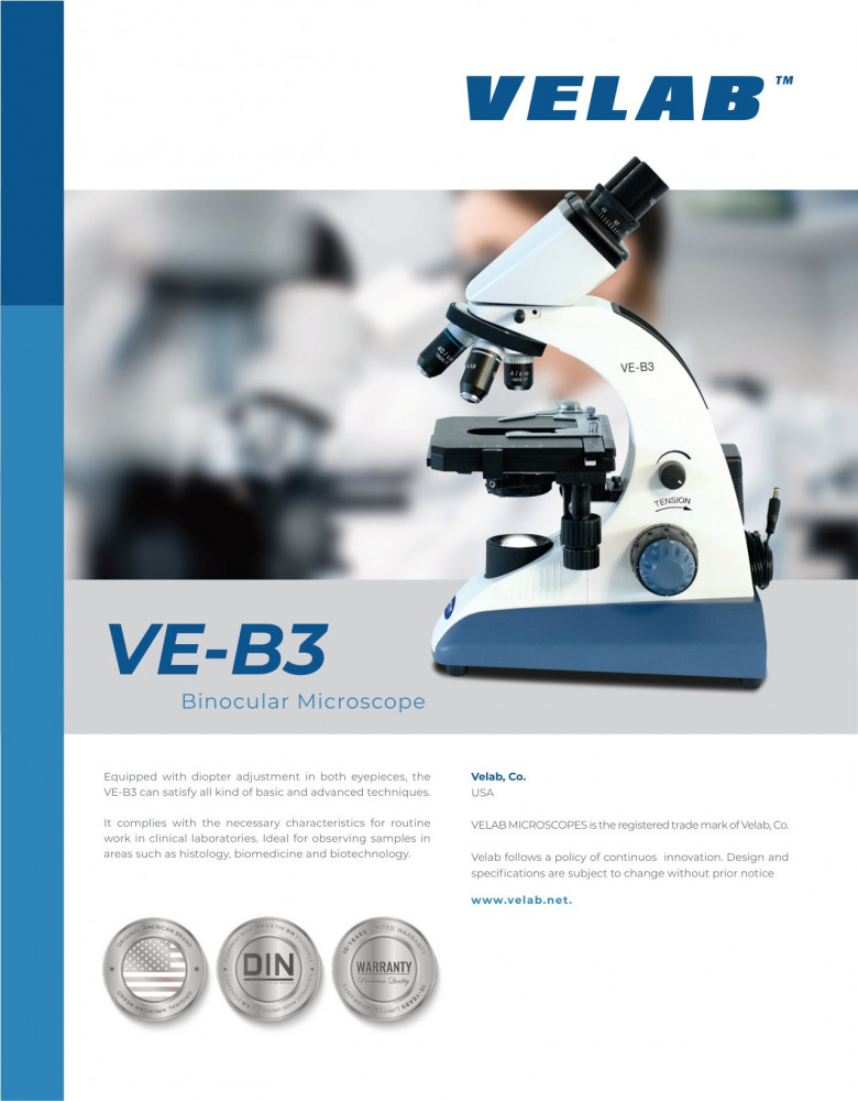 VE-B3 product document image, page 1