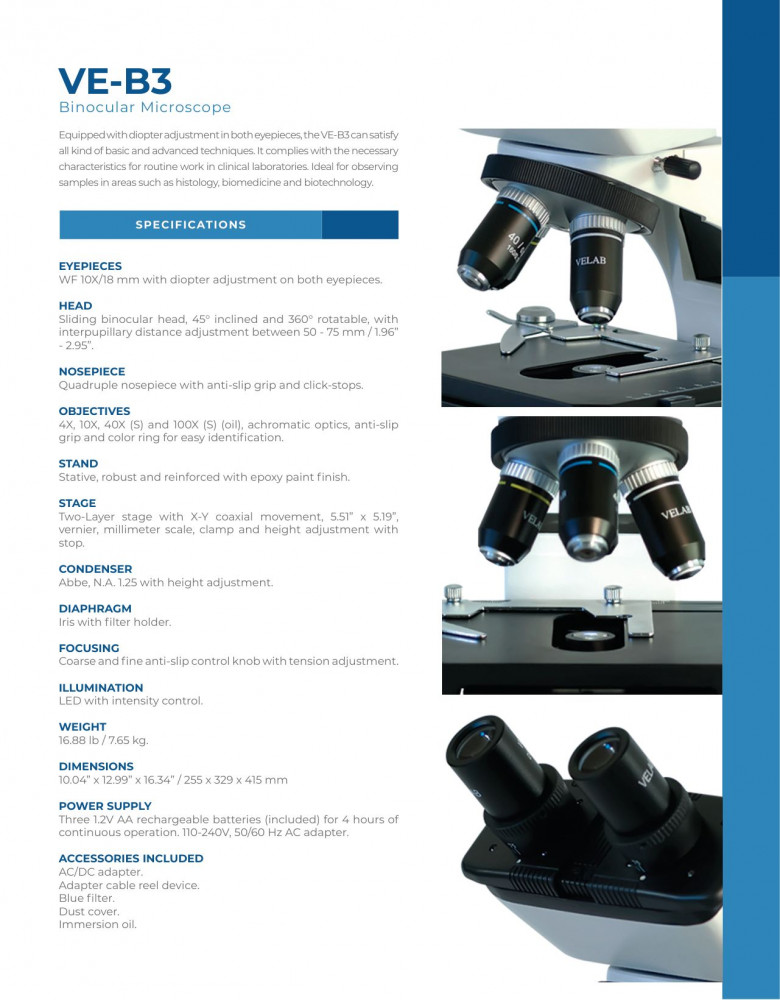 VE-B3 product document image, page 2