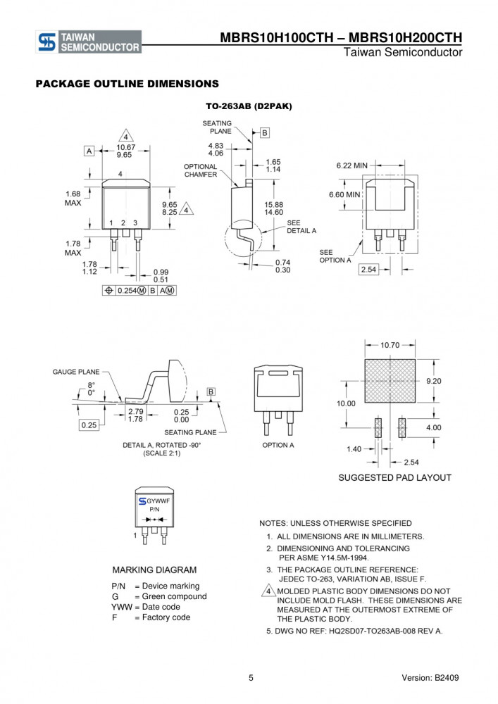 MBRS10H150CTH datasheet visual page 5