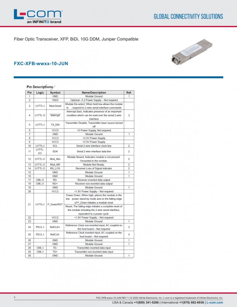 L-com FXC-XFB-3210-10-JUN datasheet page 4