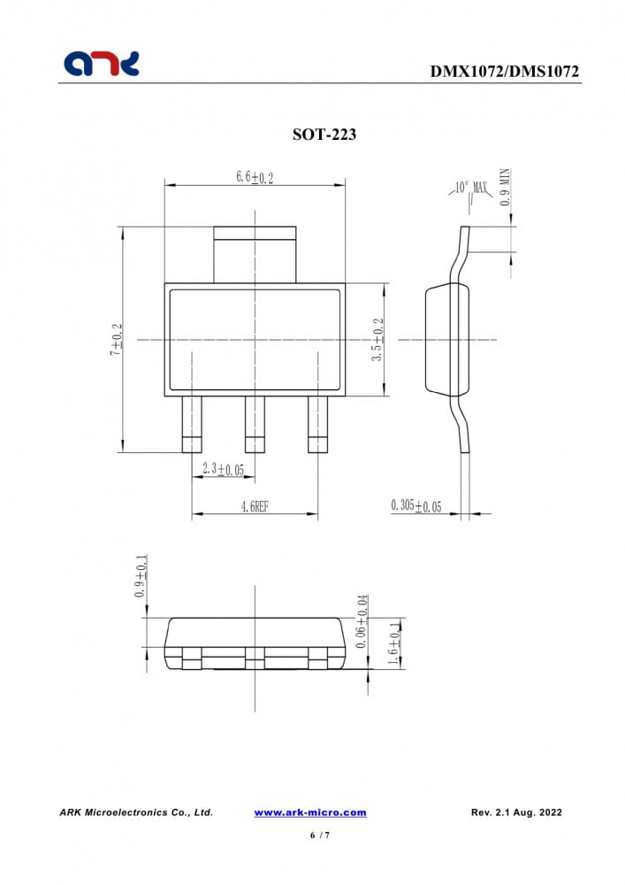 DMX1072 datasheet page 6