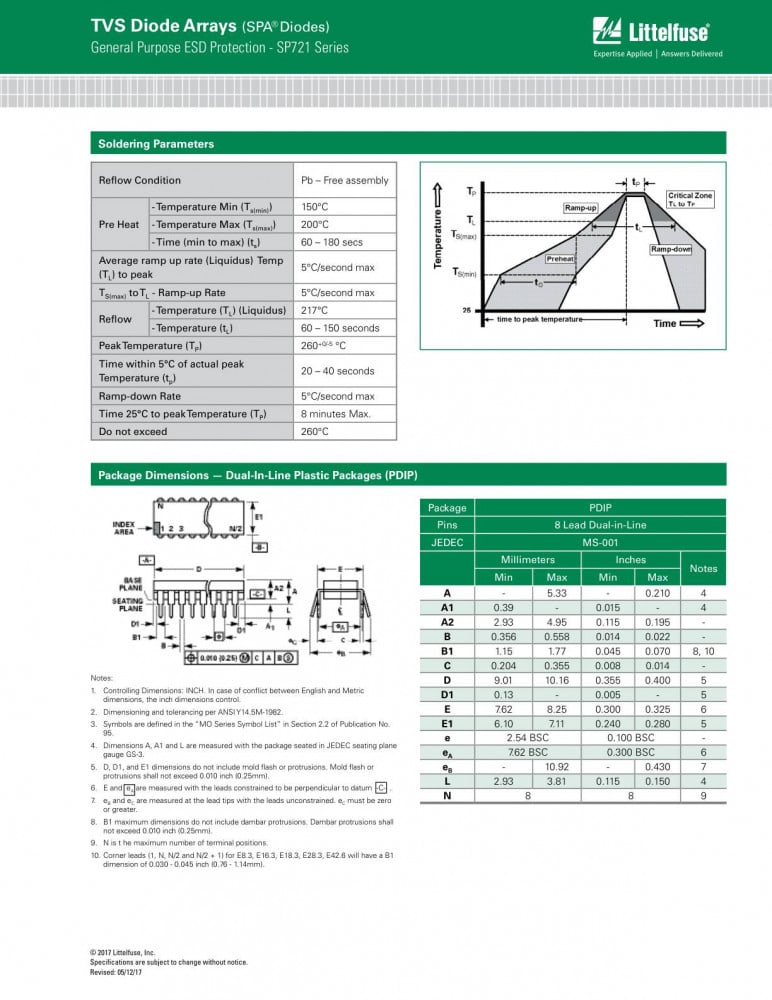 SP721ABG datasheet page 5