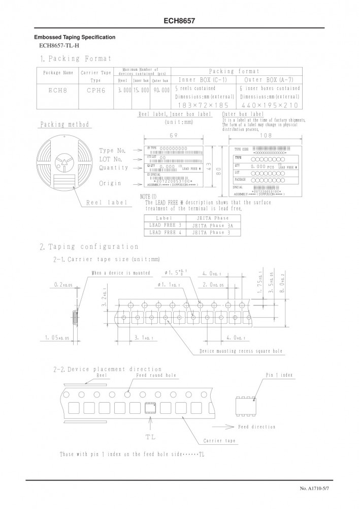 ECH8657 datasheet page 5