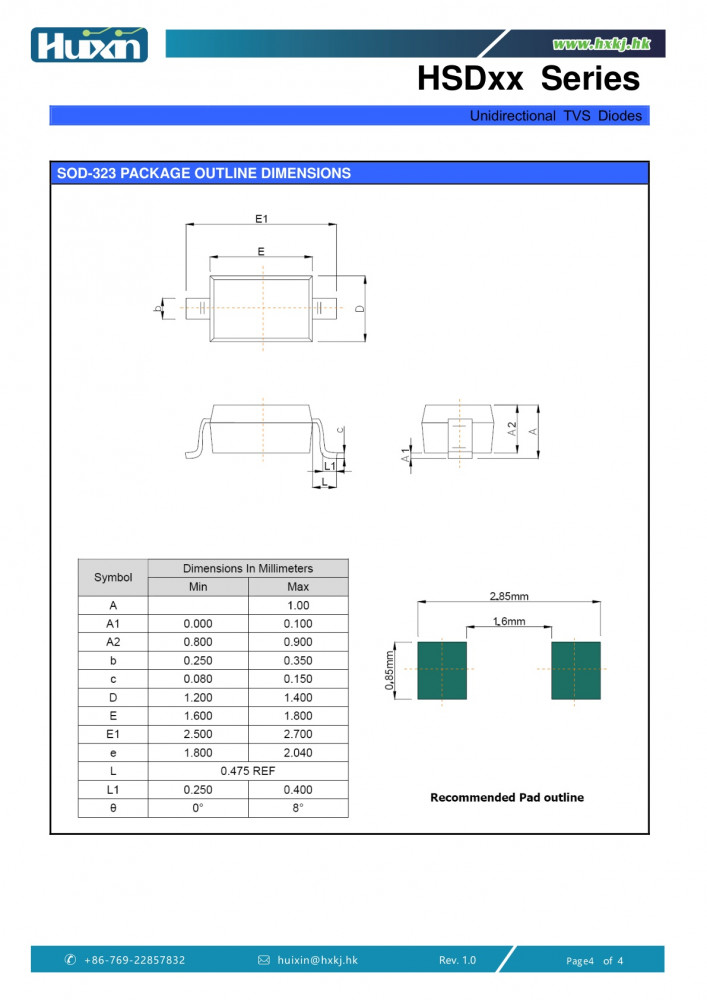 HSD18 datasheet page 4