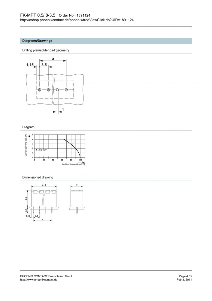 Phoenix Contact 1891124 technical document page 4