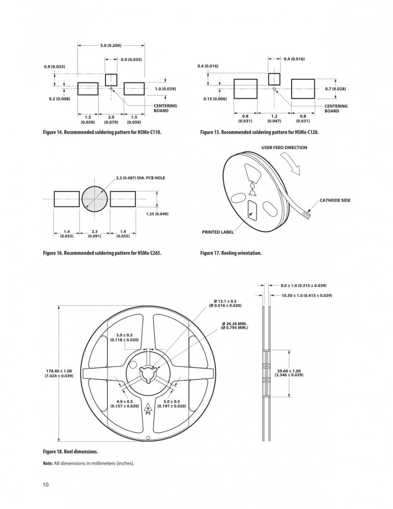 HSMG-C170 datasheet page 10
