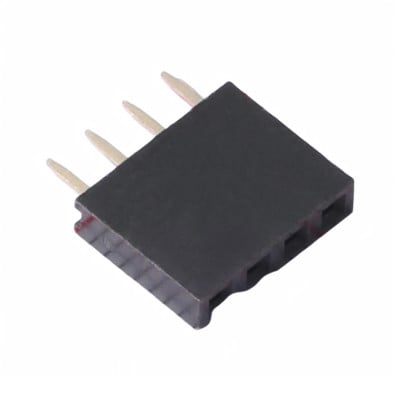 HanElectricity 2541FV-2x4P Female Socket Header Receptacle