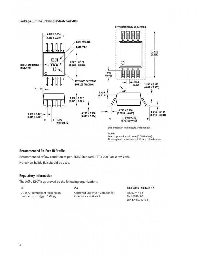 ACPL-K30T-060E datasheet page 3