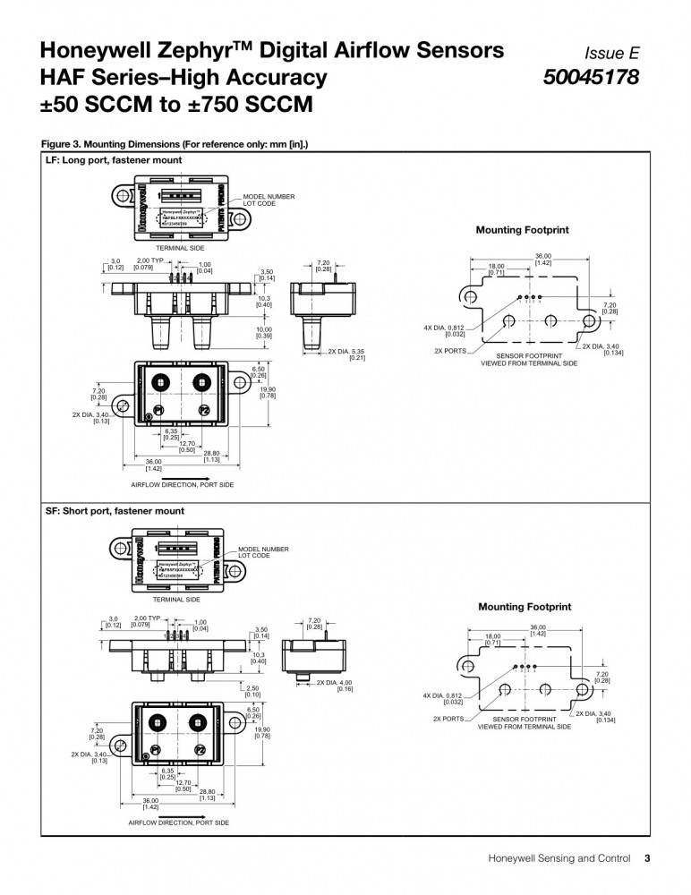 Honeywell HAF installation document page 3
