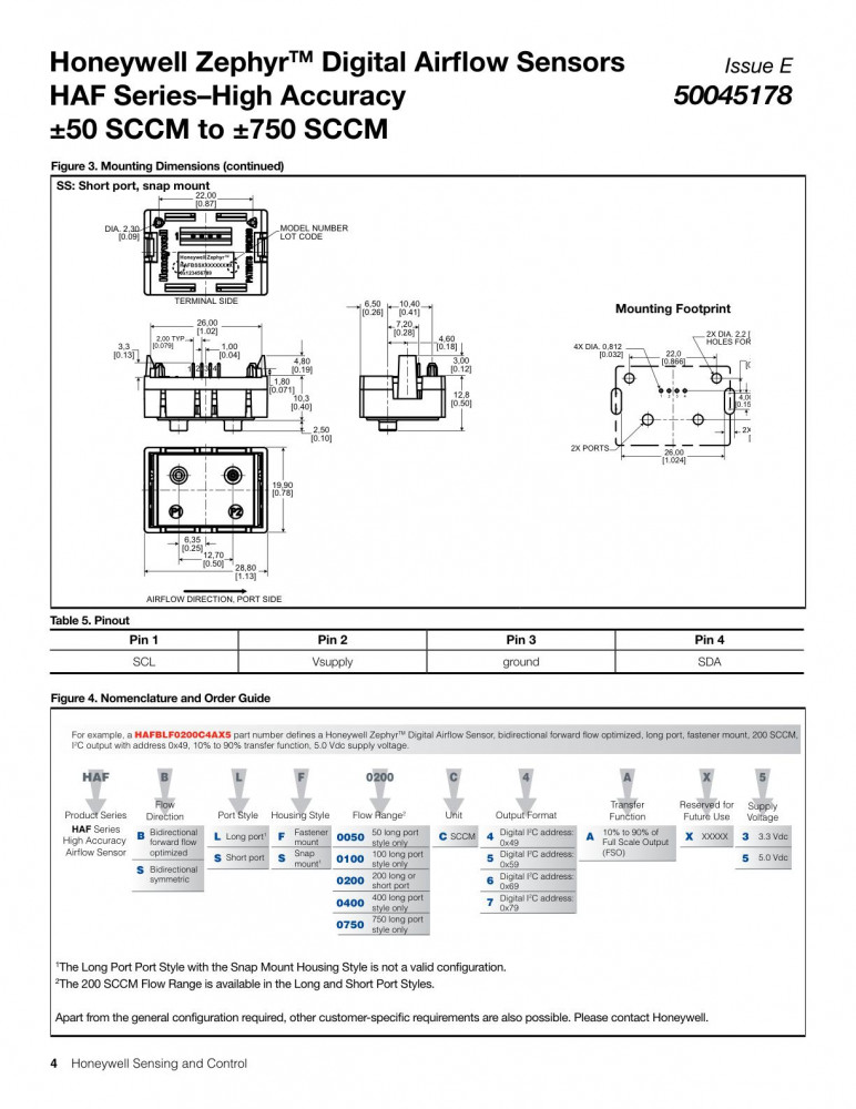 Honeywell HAF installation document page 4