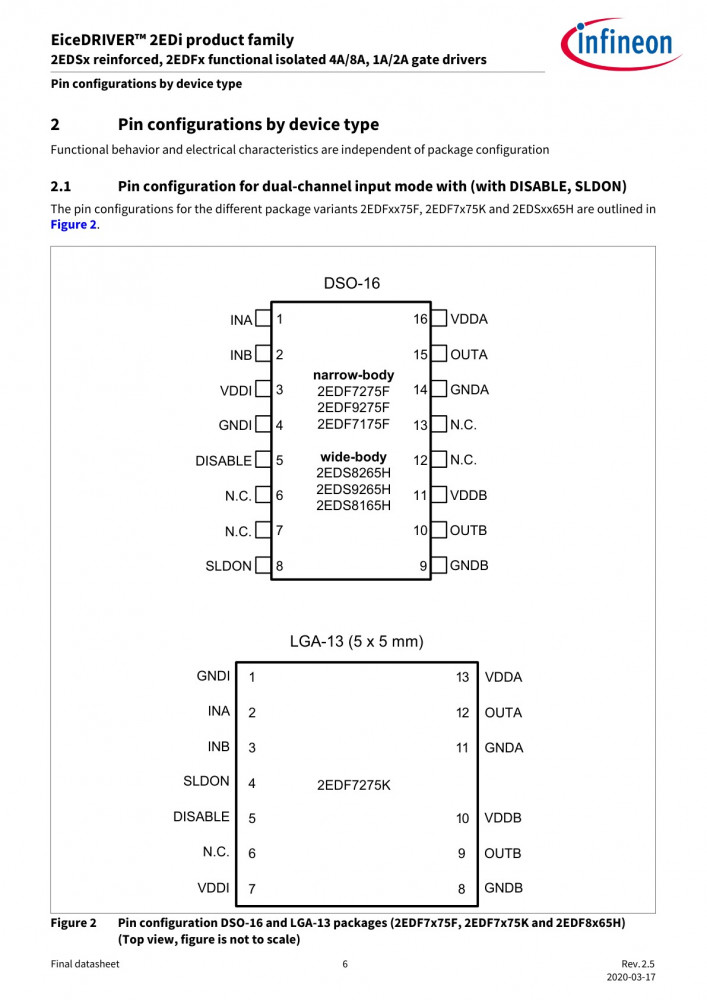 2EDF7275FXUMA1 datasheet page 6