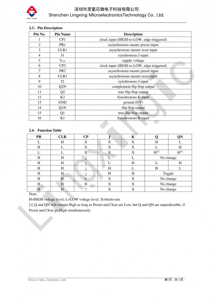 SN74LS76 datasheet page 5