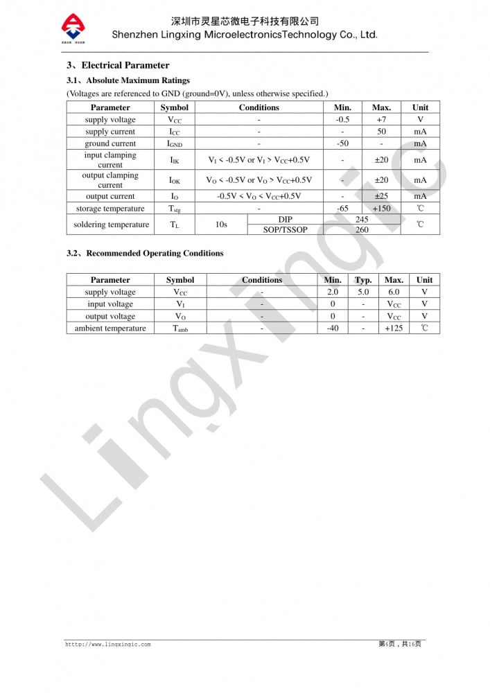 SN74LS76 datasheet page 6