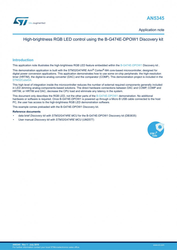 B-G474E-DPOW1 document preview, page 1