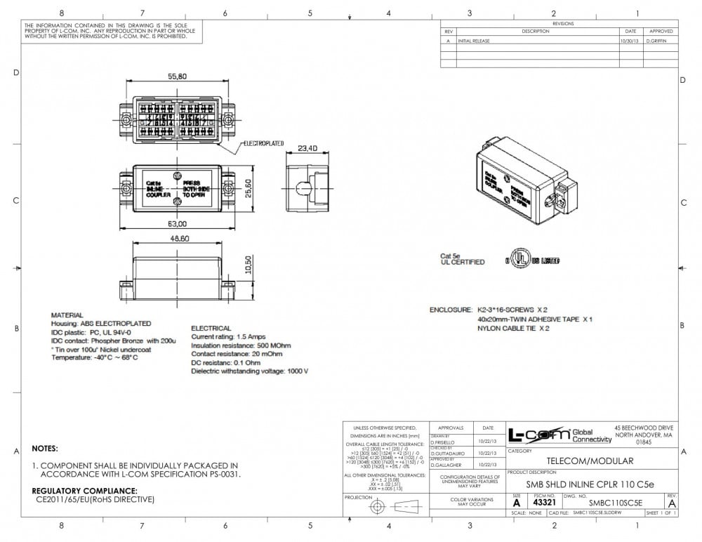 SMBC110SC5E L-com drawing preview