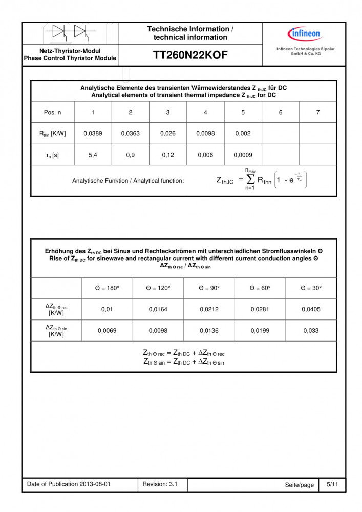 TD260N22KOF technical document page 5