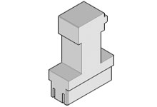Press-in-Tool for Daughter Card Signal Module, 2-Pair by 16-Column Assemblies
