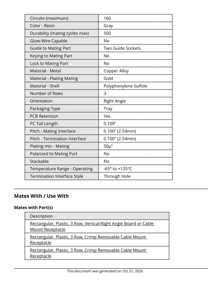 WG160PR7SYFF technical document image, page 2