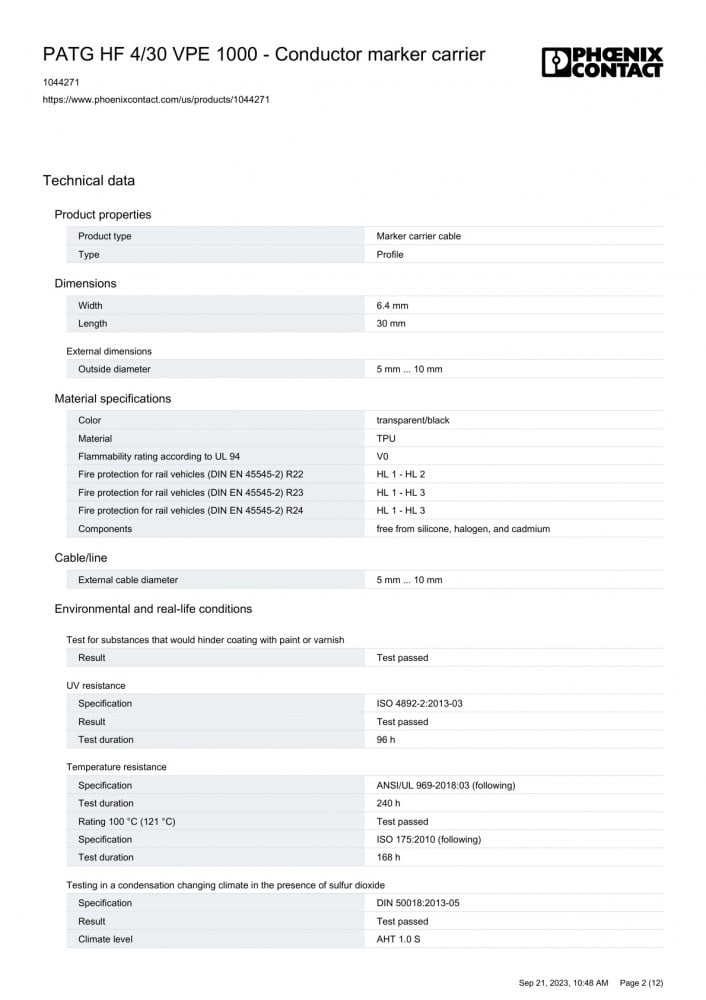 Phoenix Contact 1044271 document page 2