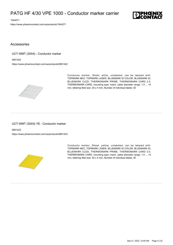 Phoenix Contact 1044271 document page 5