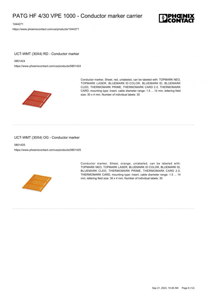 Phoenix Contact 1044271 document page 6