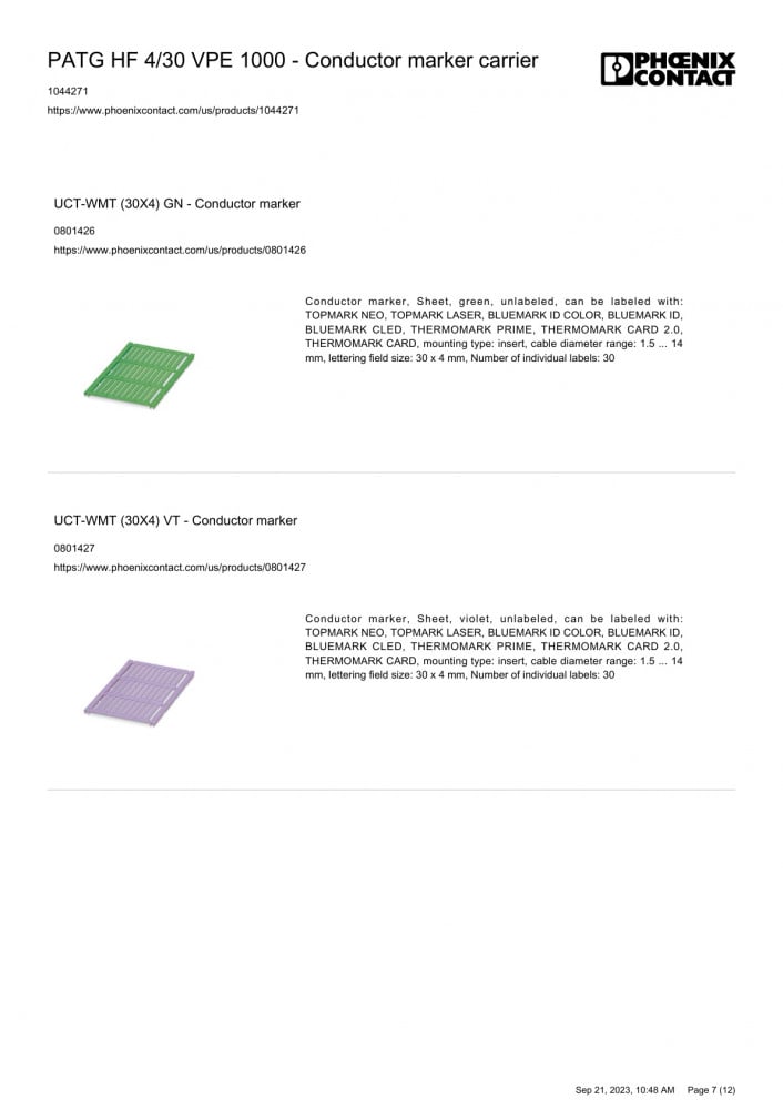 Phoenix Contact 1044271 document page 7