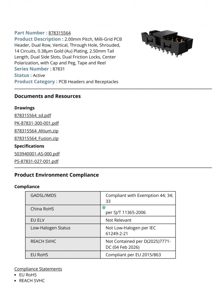 Technical document page 1