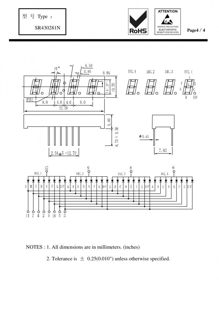 ARKLED SR430281N/32 specification page 5