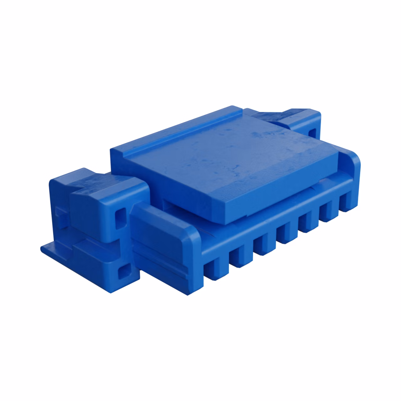 Micro-Lock Plus TPA Type Receptacle Housing, 1.25mm Pitch, Single Row, Positive Lock, 7 Circuits, Blue for sale