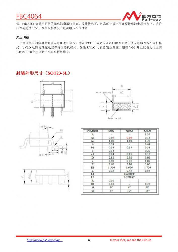 FBC4064 datasheet page 6