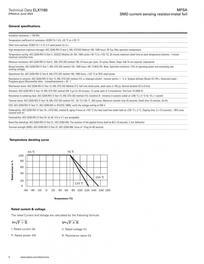 EATON MFSA datasheet page 6