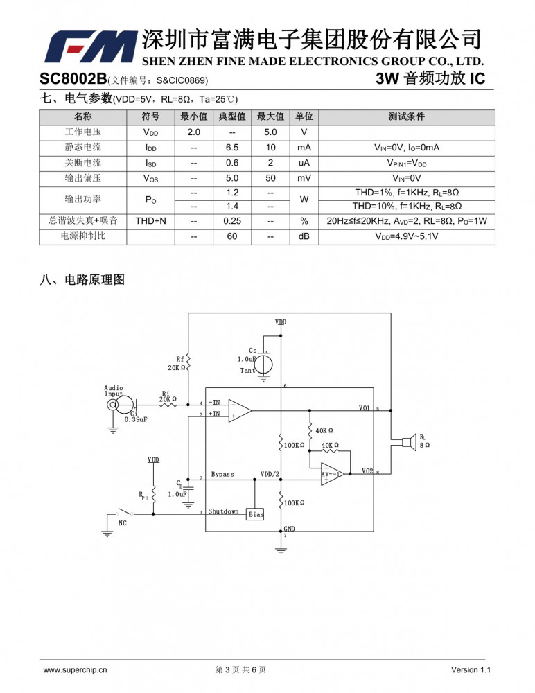 SC8002B datasheet page 3